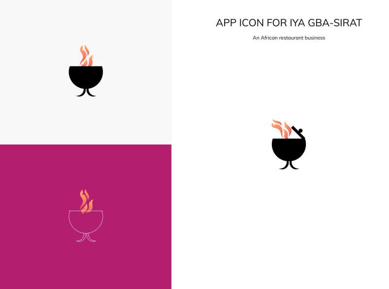 app icon for iya gba-sirat by Joshua Jumbo on Dribbble