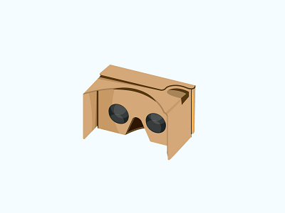 Free Google Cardboard Vector Design by Saqib Ahmad on Dribbble