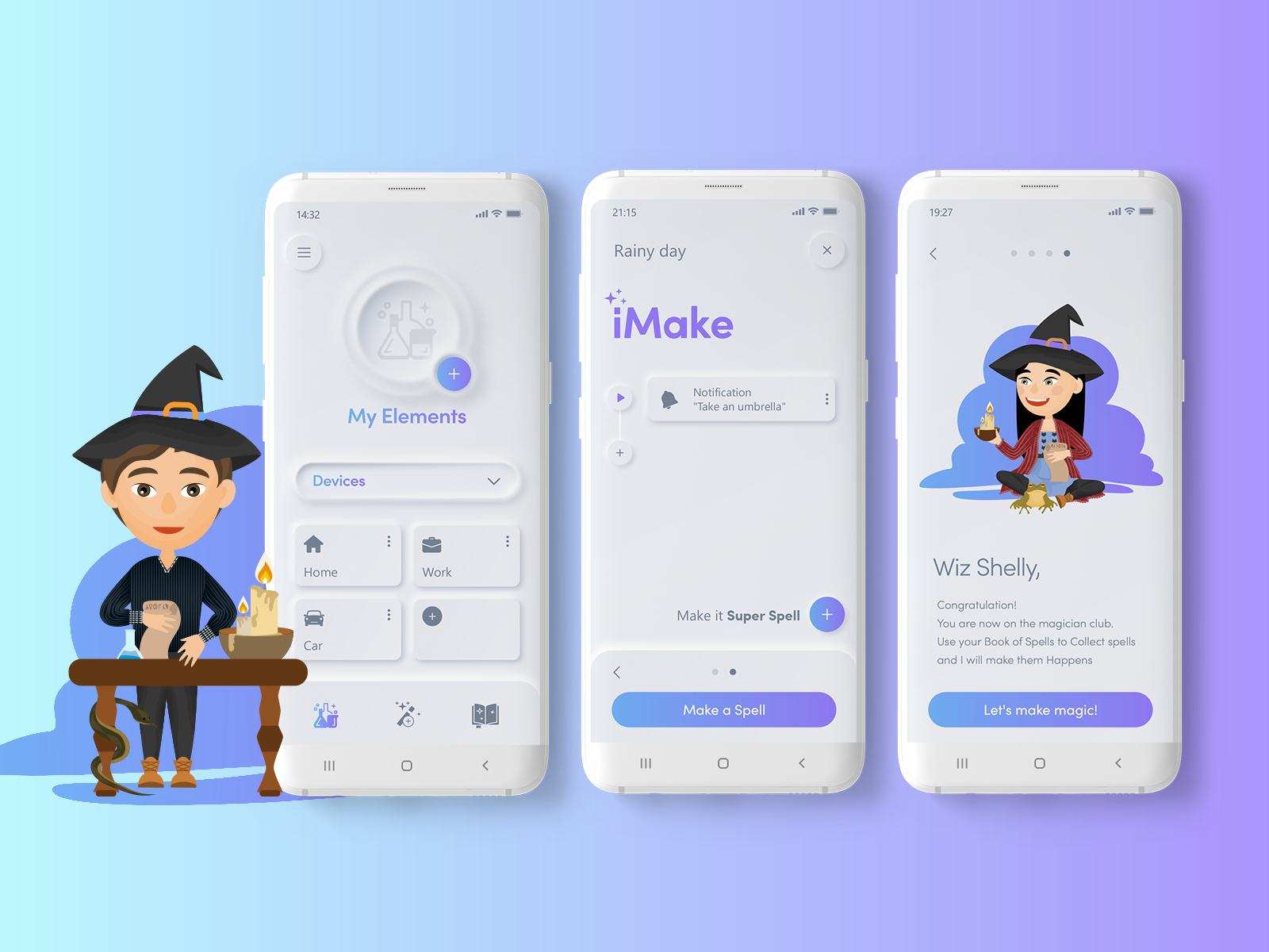 iMake a Spell by Shelly Dalal on Dribbble