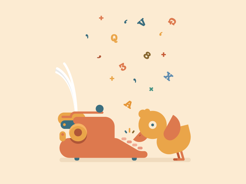Duck Typing by Toptal Designers on Dribbble