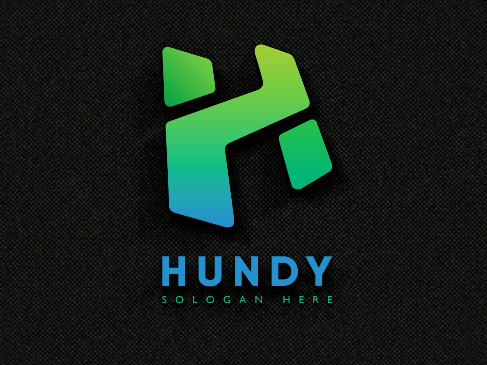 HUNDY - H Letter Logo by Mohammad Hemayetul Islam on Dribbble