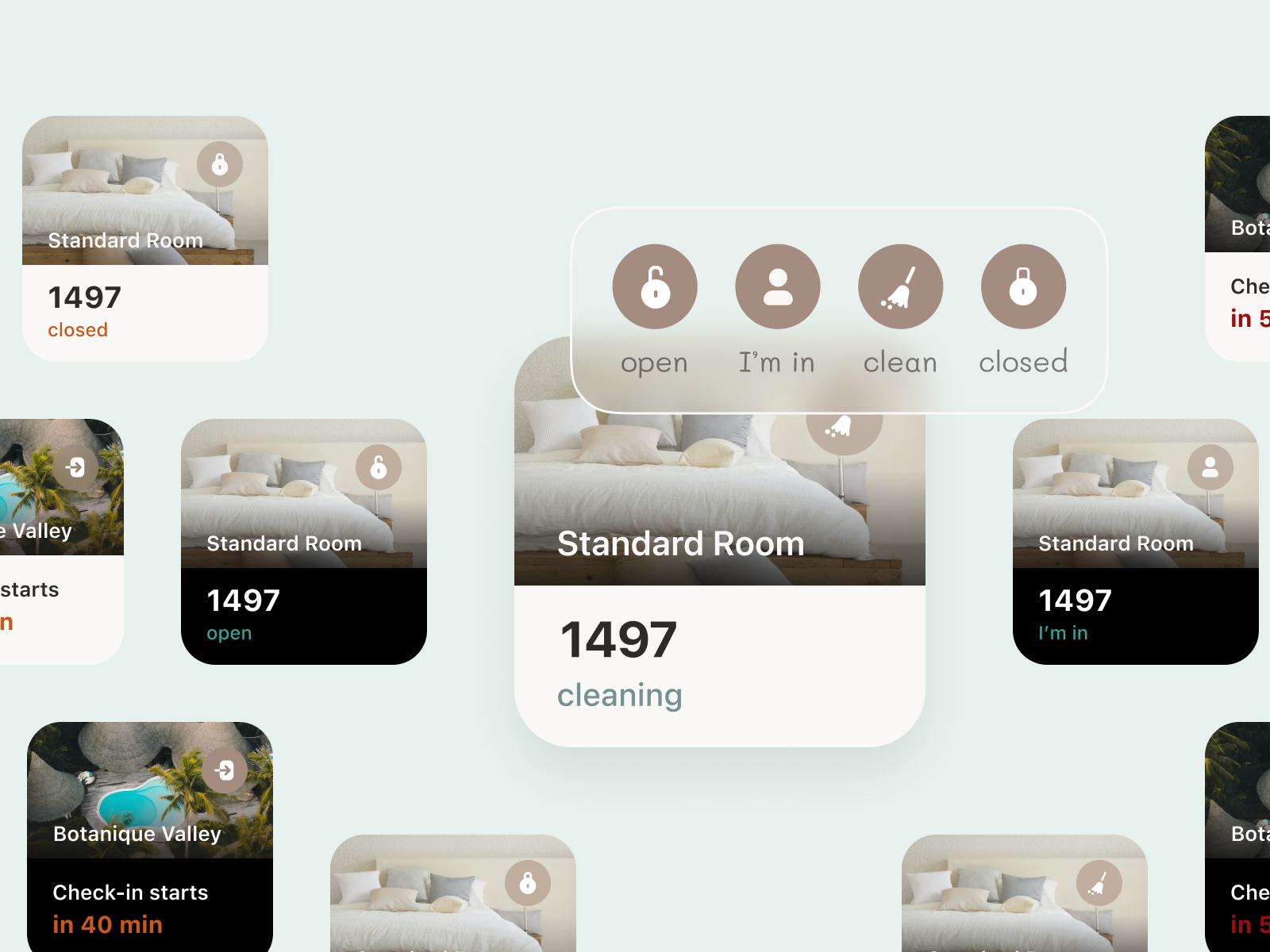 Widgets [hotel booking] by Polina Glotova on Dribbble