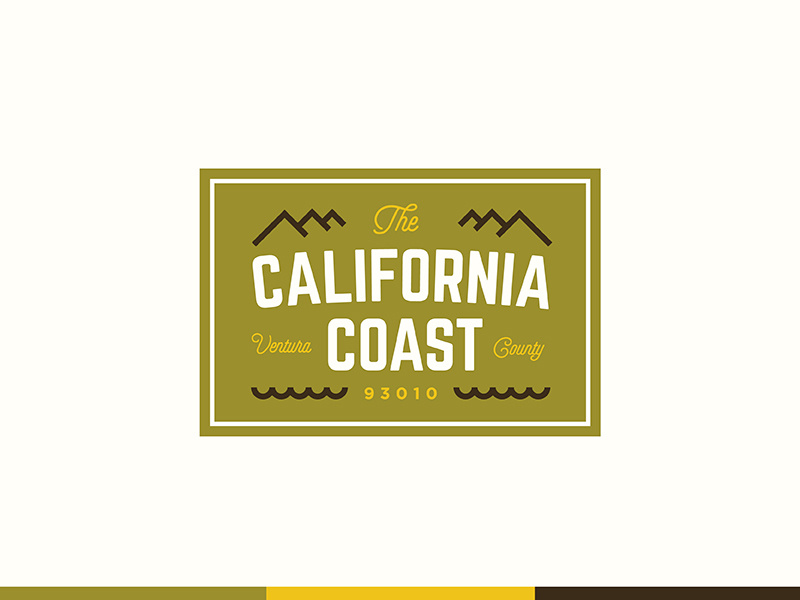 CA Coast by Josh Warren on Dribbble