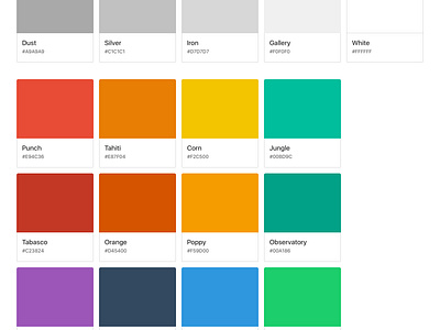 Sketch Flat Palette by Luca Orio on Dribbble