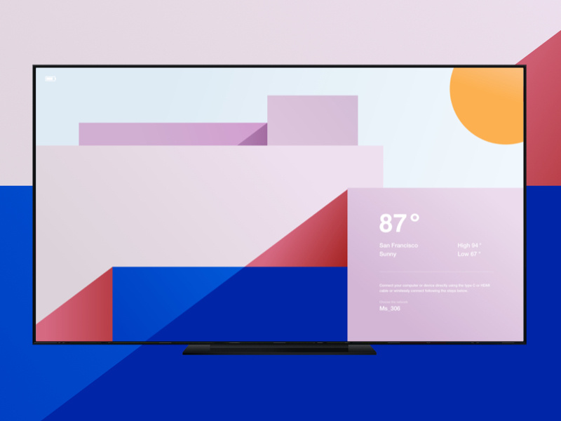 TV Idle screen | Background by Sơn Min on Dribbble