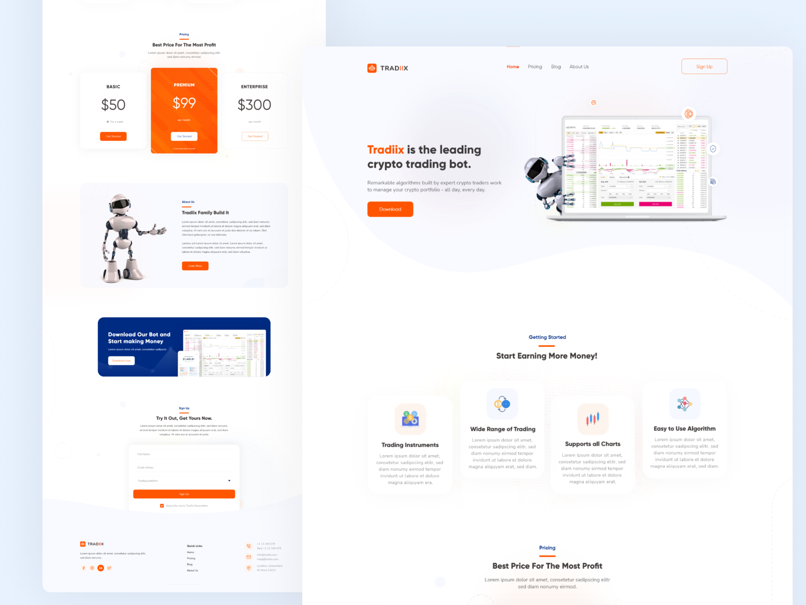 Trading bot by Isa Kadriu on Dribbble