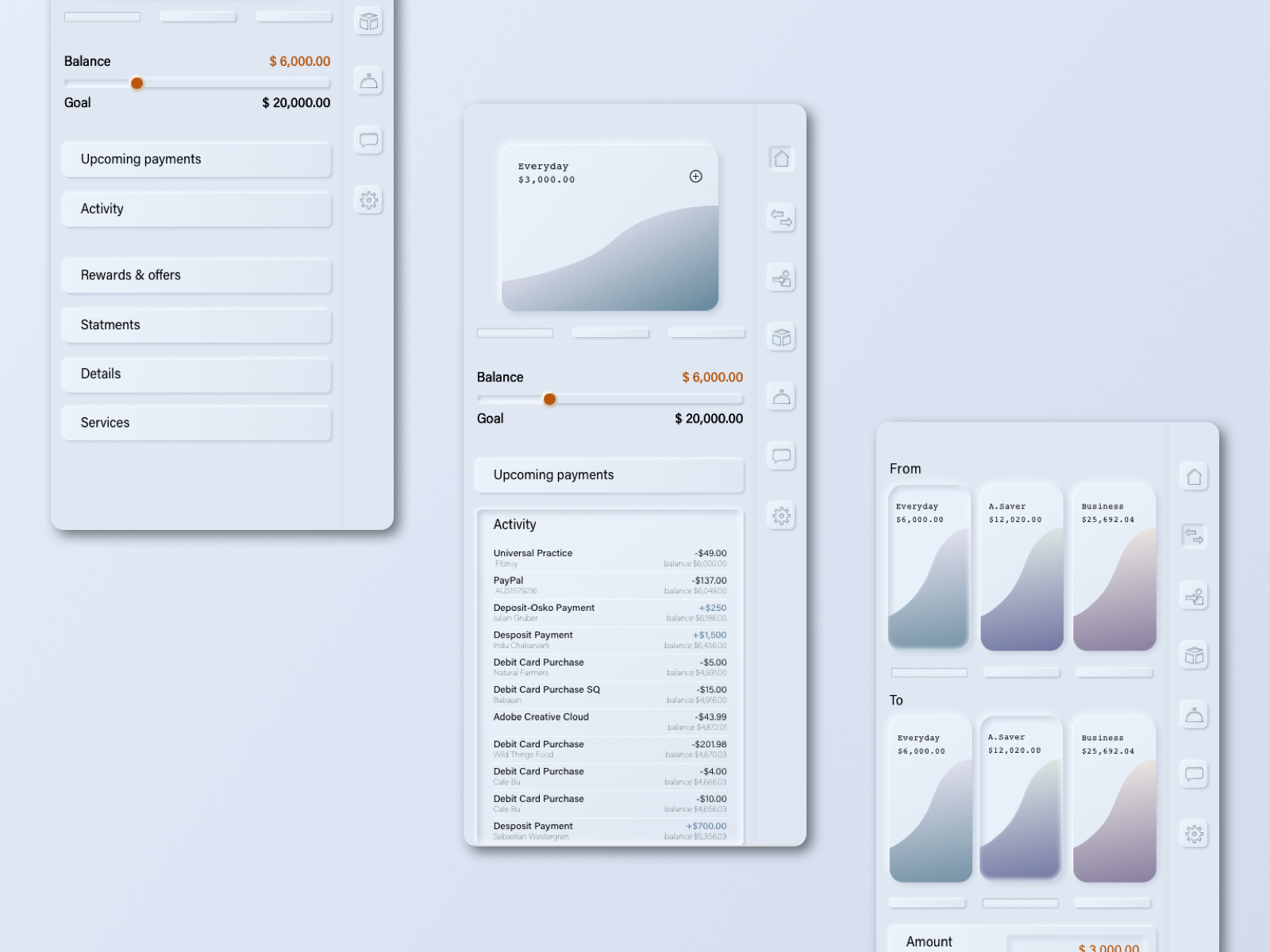 Mobile Banking by Jeanne Paschal on Dribbble