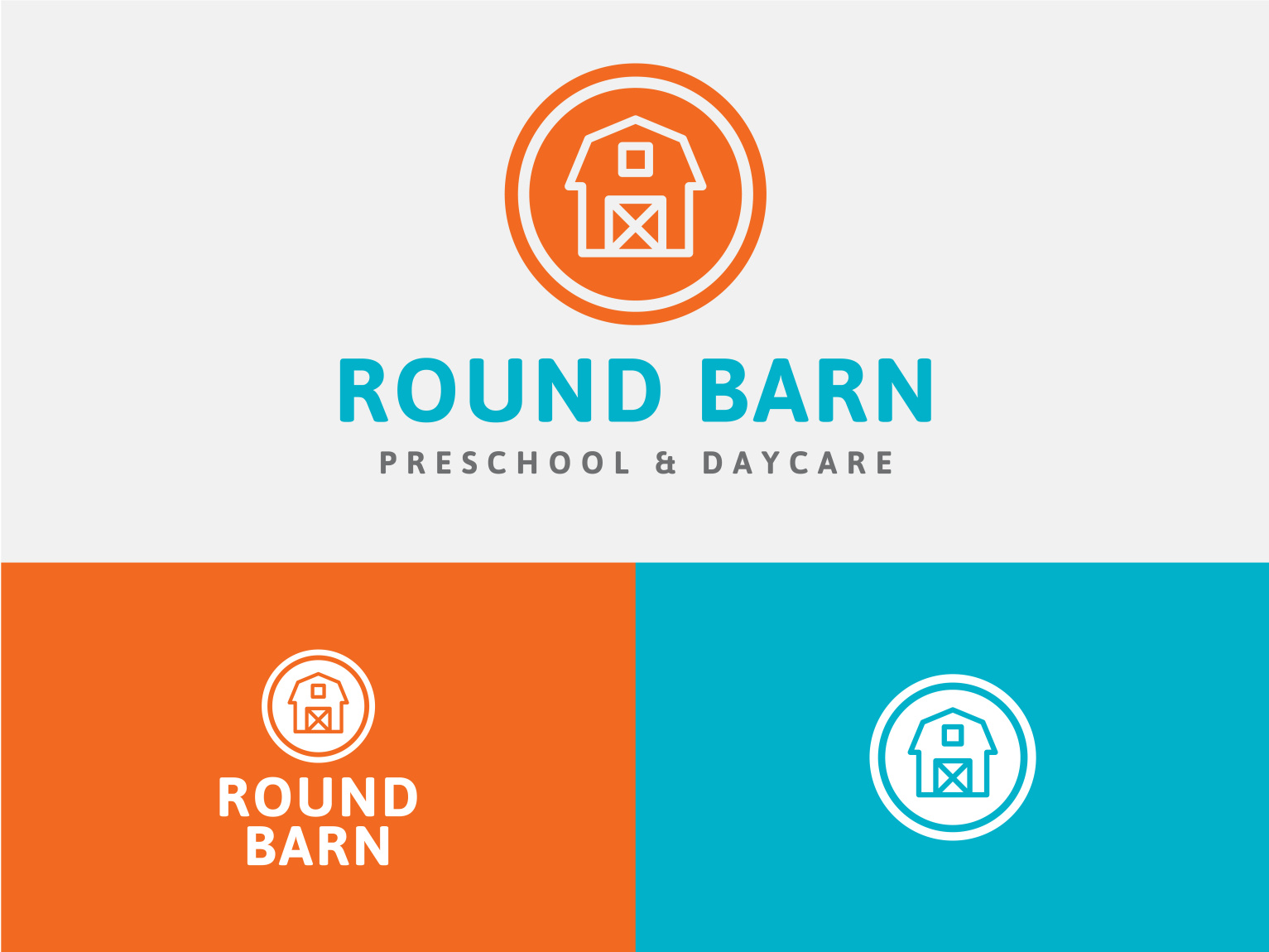 Round Barn Preschool and Daycare by Alex Pesak on Dribbble