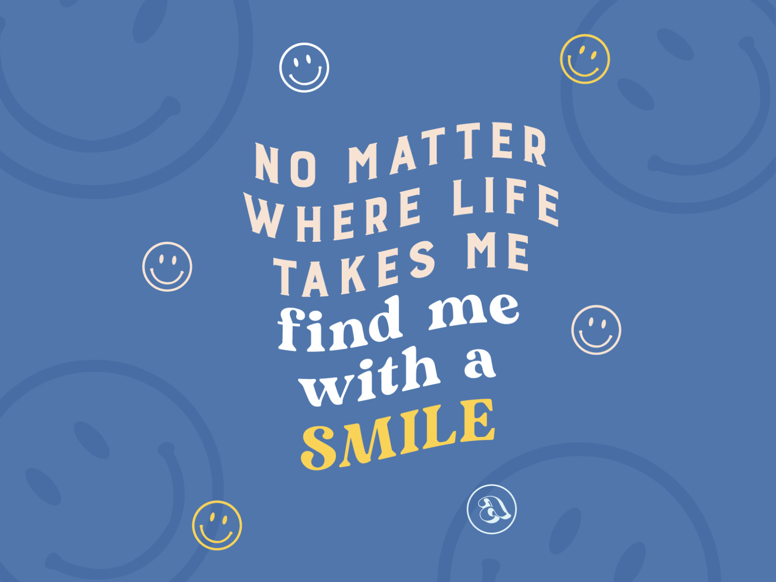 Find Me With a Smile Art Print by Alex Pesak on Dribbble