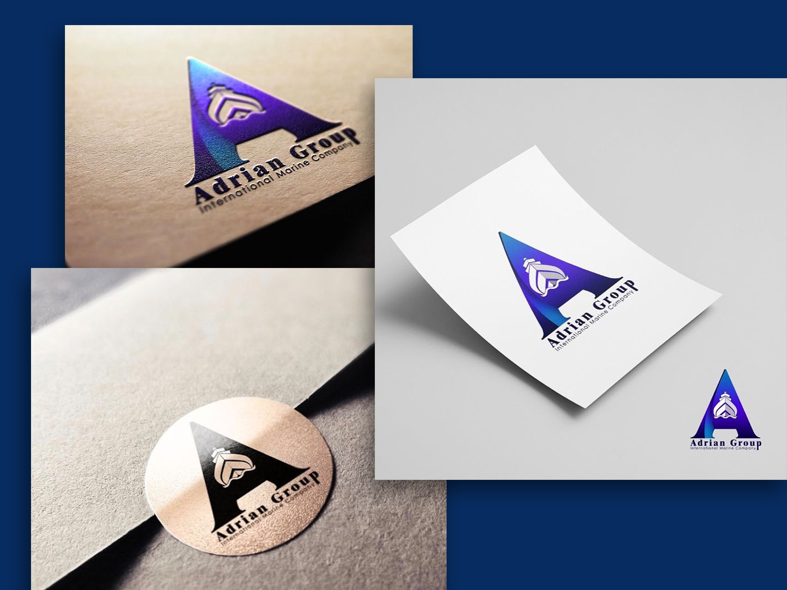Adrian logo by ehsan mohajeri on Dribbble