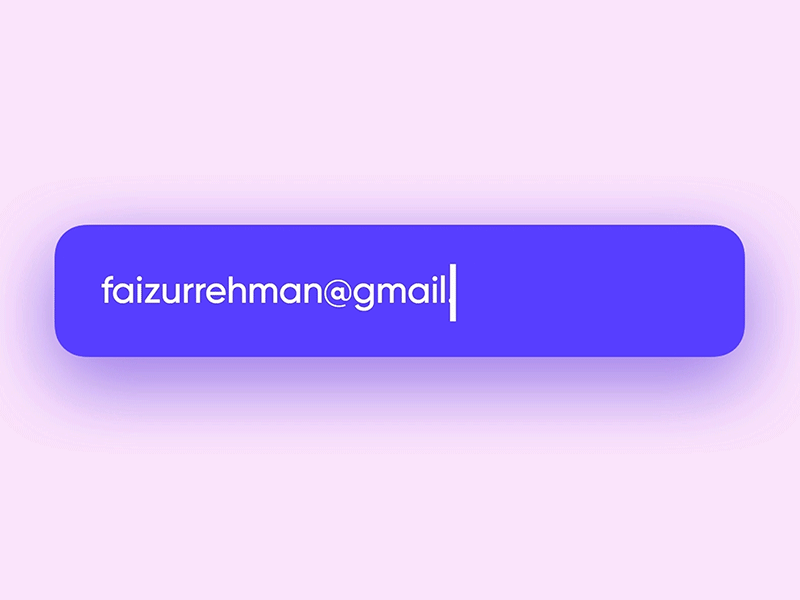 Newsletter UI Animation by Faizur. on Dribbble