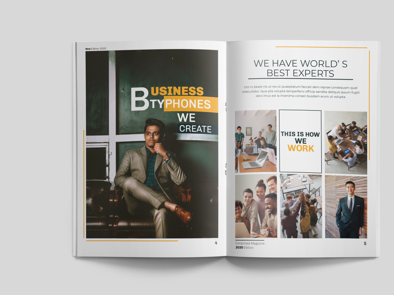 Corporate Magazine by Md Mahmudul Hasan Rakib on Dribbble