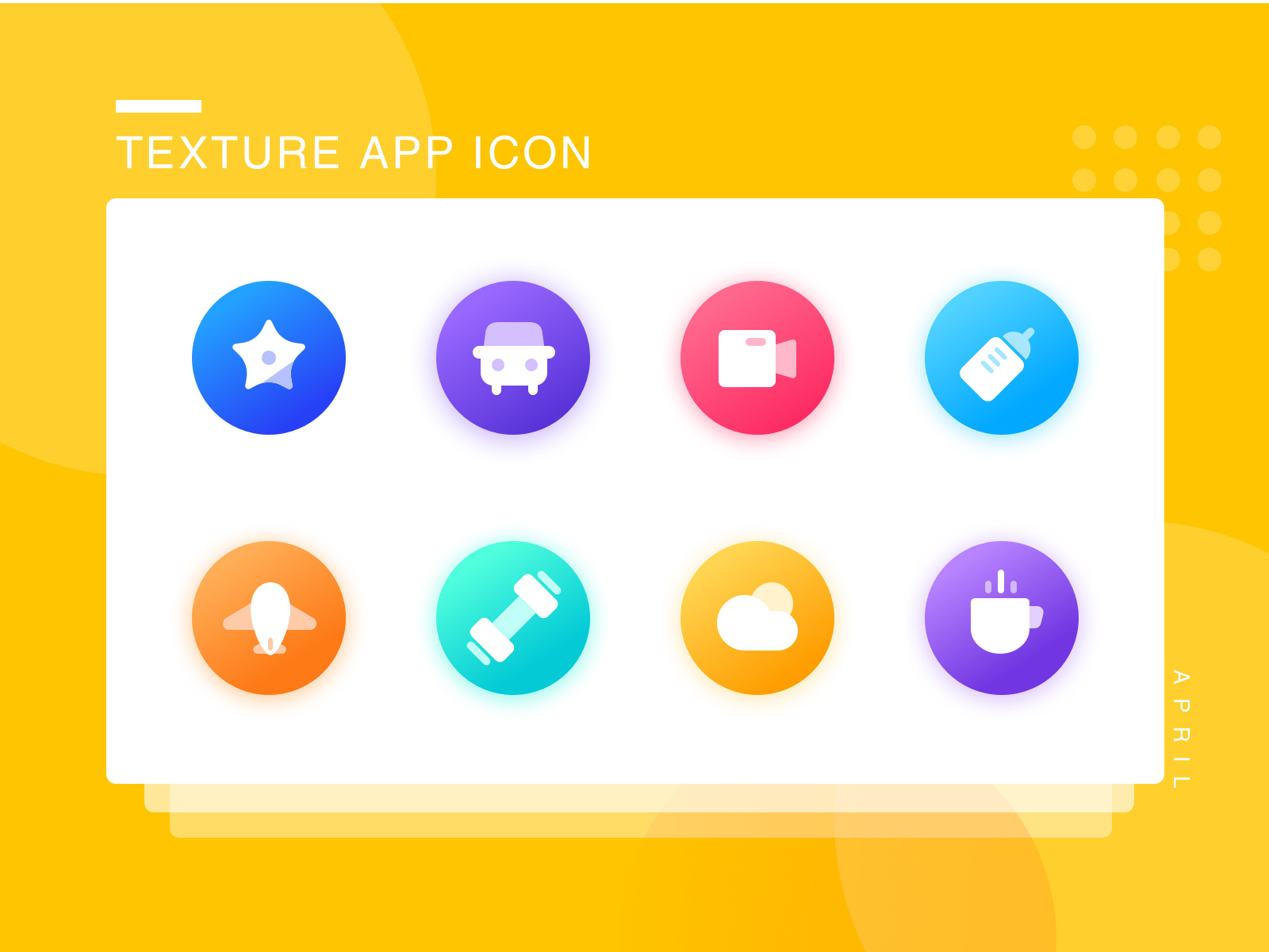 Textureicon by AprilJiao on Dribbble
