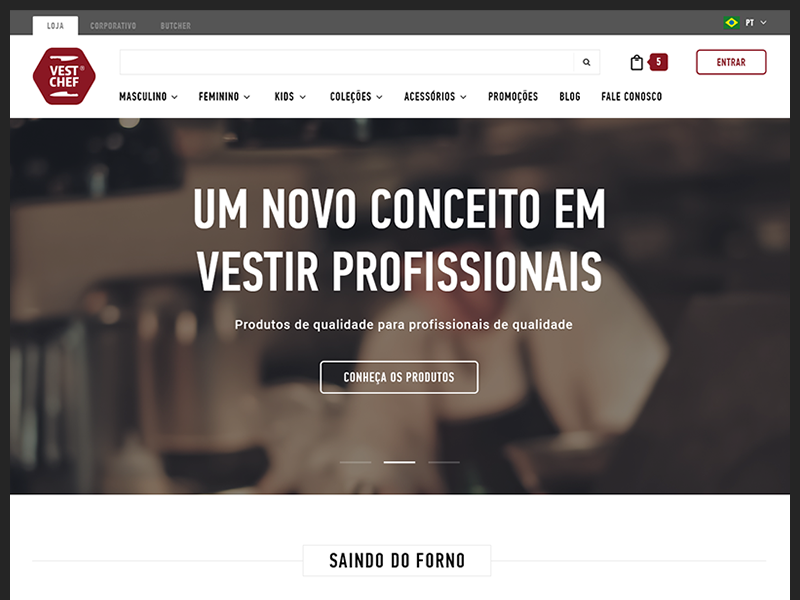 Vestchef Dribbble by Dudu Torres on Dribbble