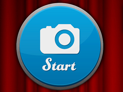 Big Blue Button by Bryan Innes on Dribbble