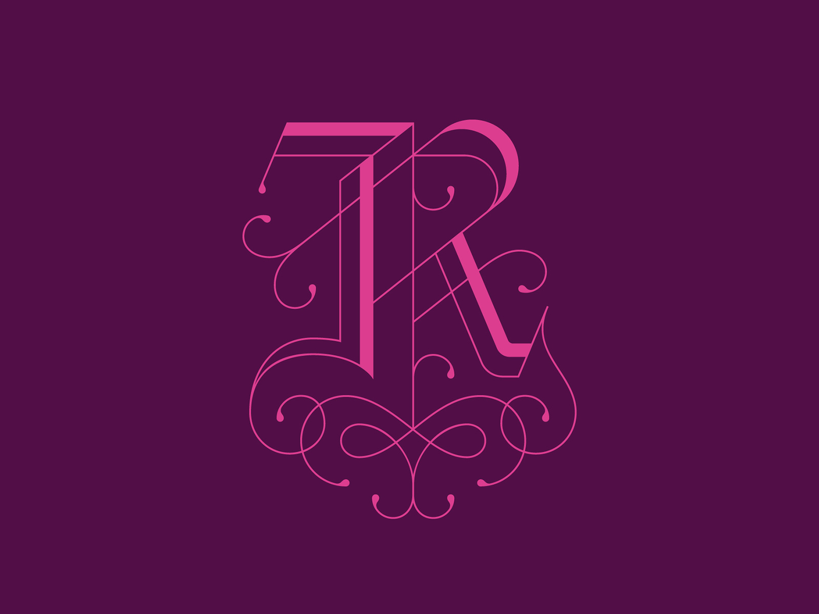 Drop Cap "R" by Matt Naylor on Dribbble