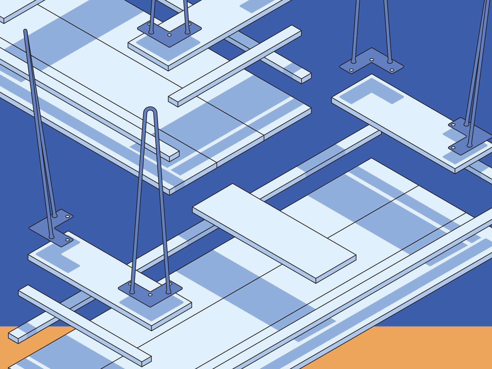 Exploded Diagram by Matt Naylor on Dribbble