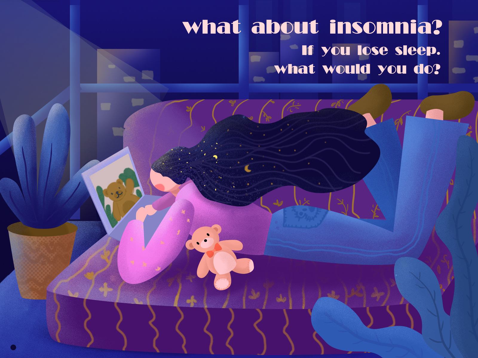 what about insomnia? by YU MA on Dribbble