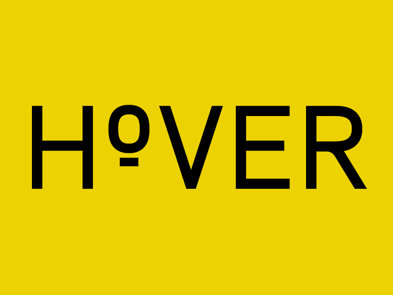 Hover Logo by Dan Held on Dribbble