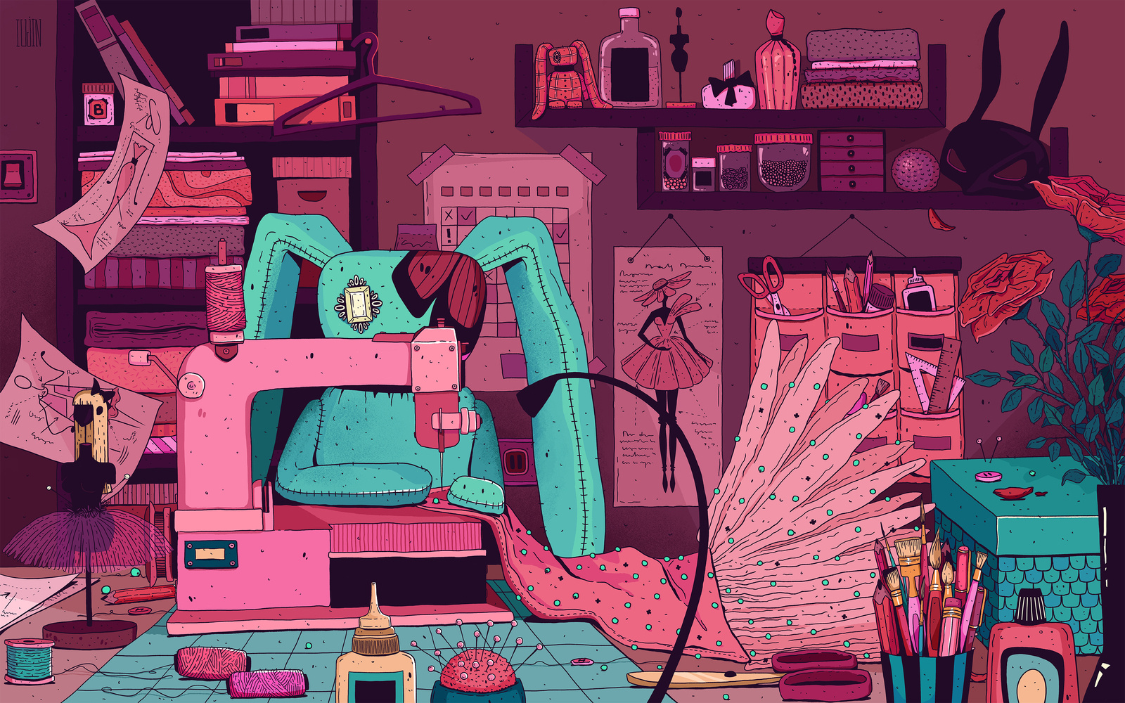 Haute Couture Wannabe by IUJIN on Dribbble