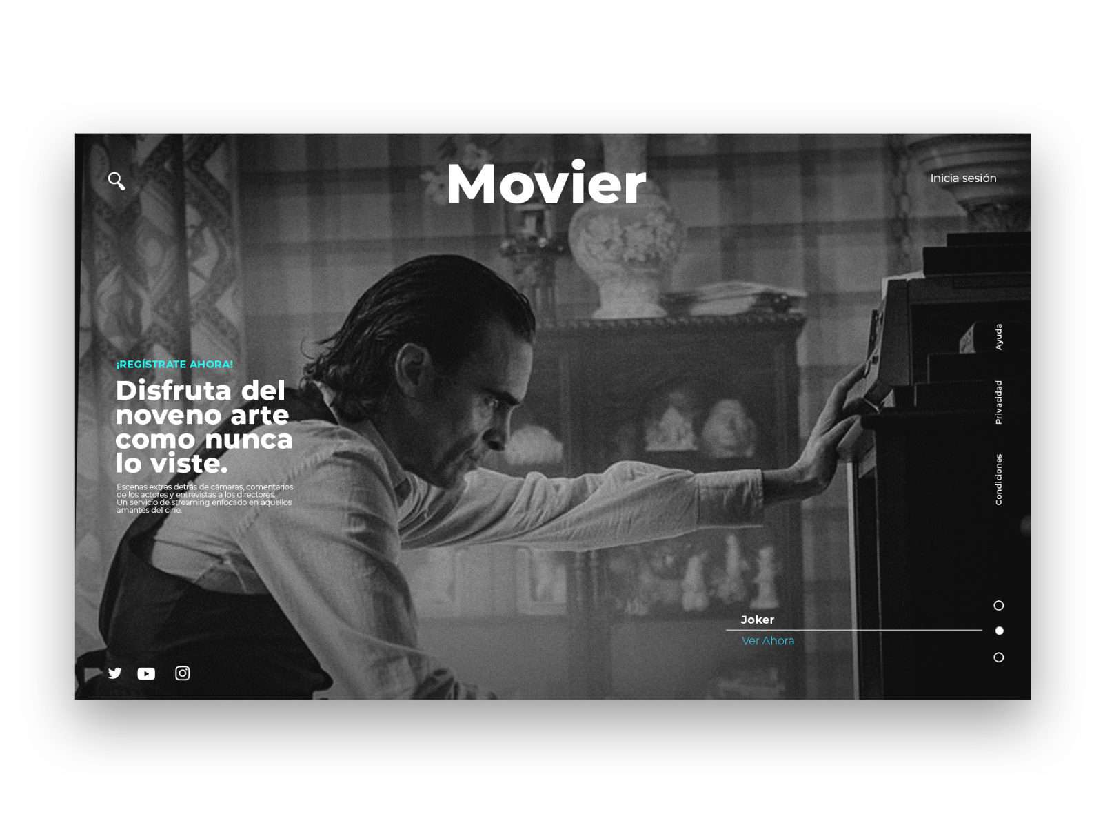 Movier by Jesús Llancare on Dribbble