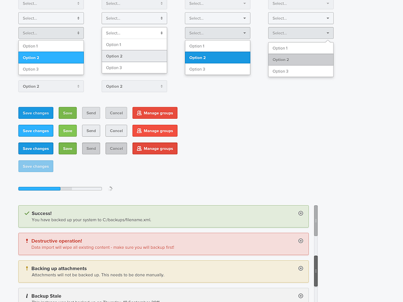 FreedCamp UI Kit by Abdul Rehman on Dribbble