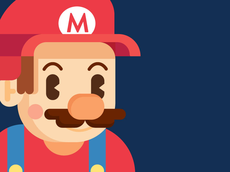 Mario by Eugenia Ho on Dribbble