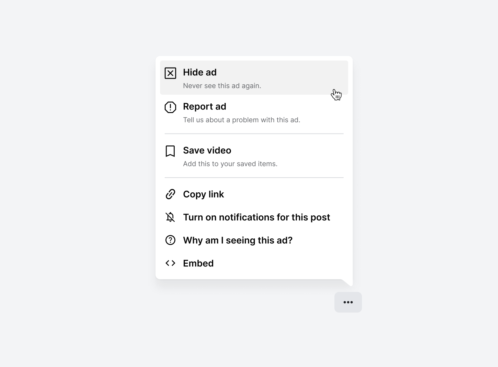 UI Concept – Menu component by Bryan C. Orellana on Dribbble