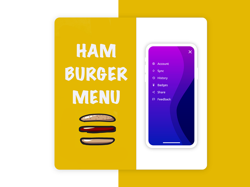 Hamburger Menu designs, themes, templates and downloadable graphic ...