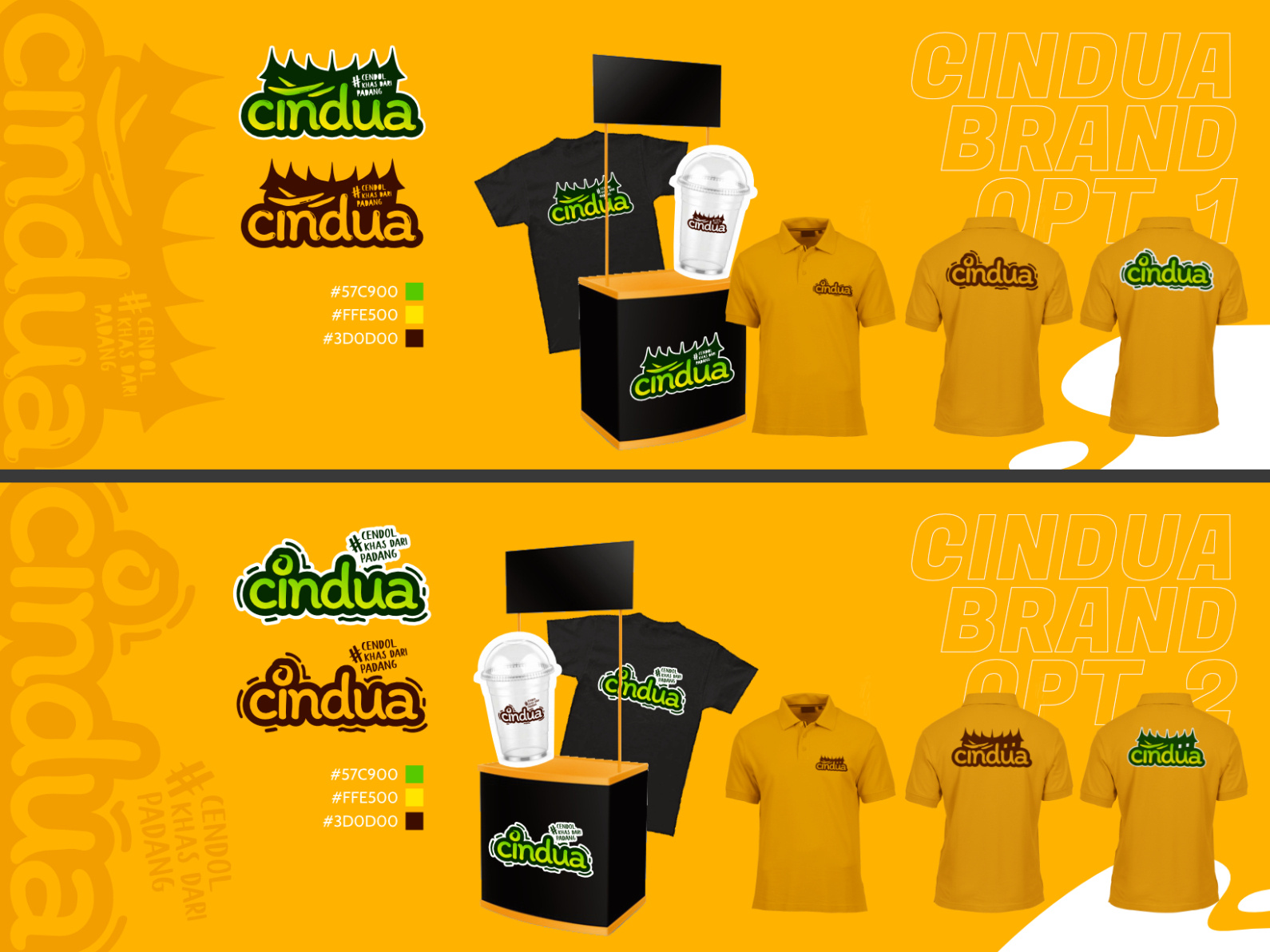 Cindua Branding Options by Fal Muhammad on Dribbble