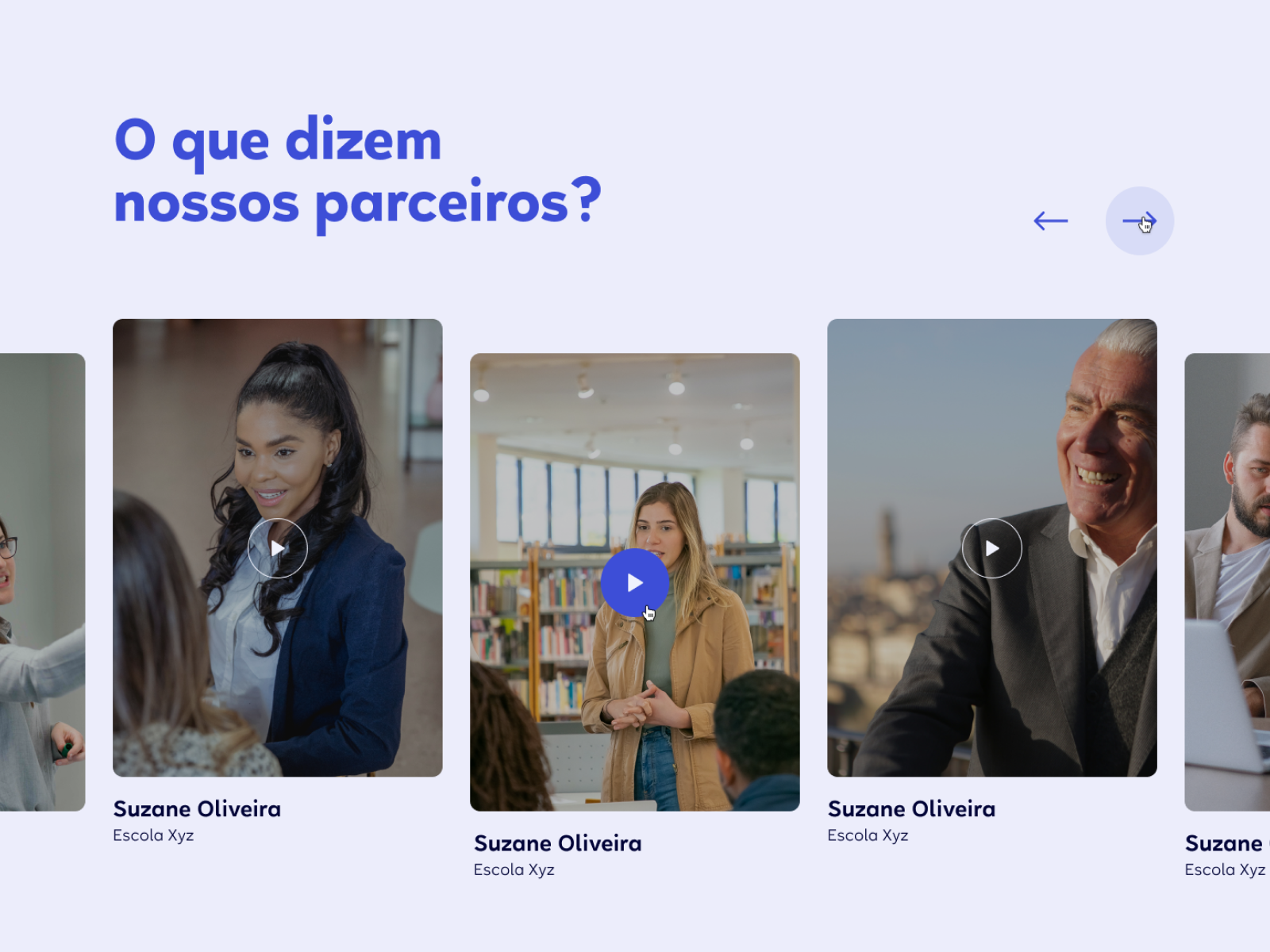 Webflow Section by Rafael Machado on Dribbble