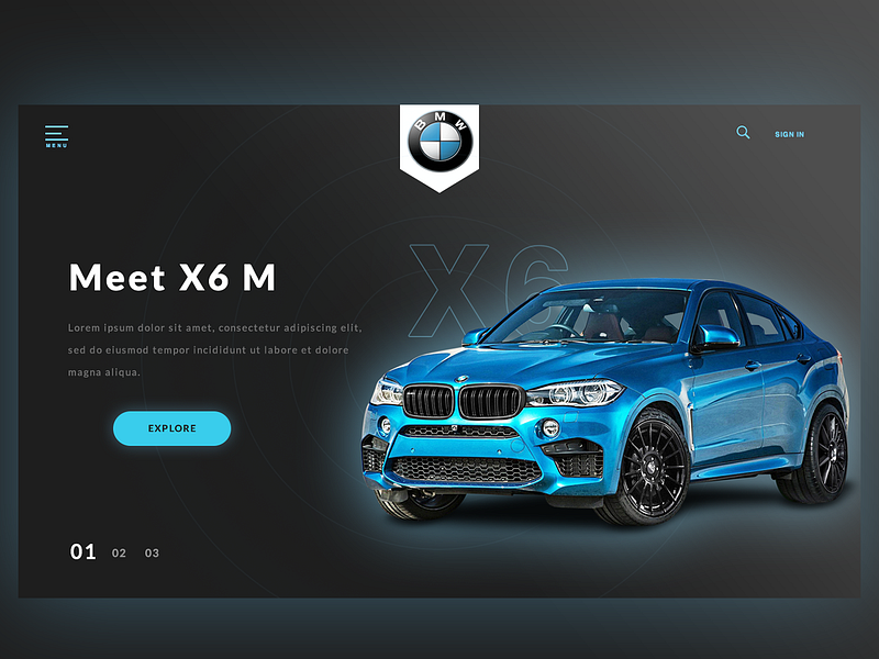 Bmw Website designs, themes, templates and downloadable graphic ...