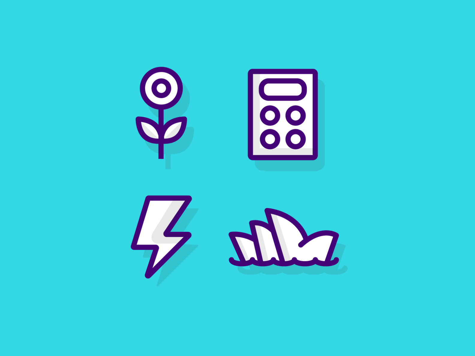 Fun icons by Ben Griffiths on Dribbble