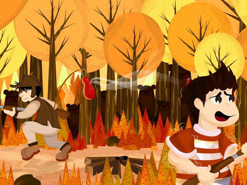 Bear Hunters by Jude Christoper Roxas on Dribbble