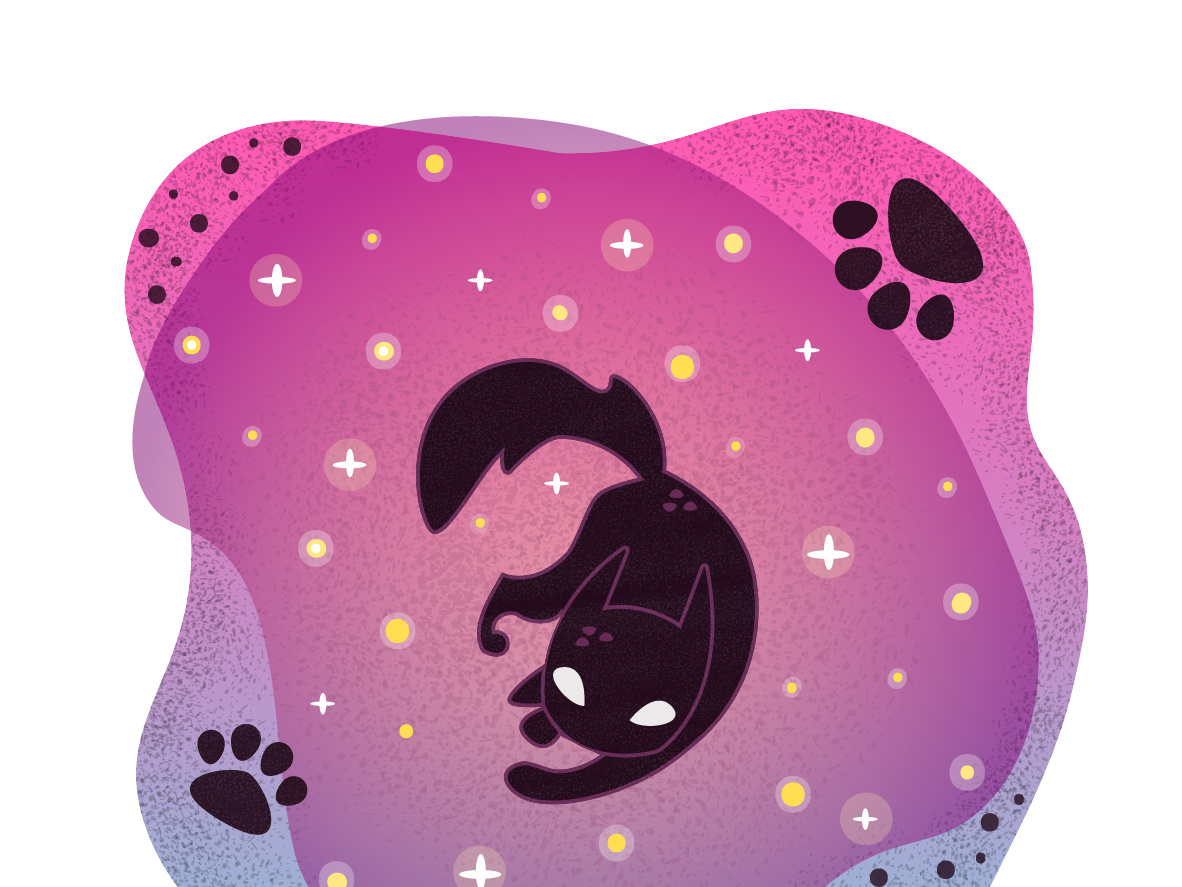 cat by Александра Гунькина on Dribbble