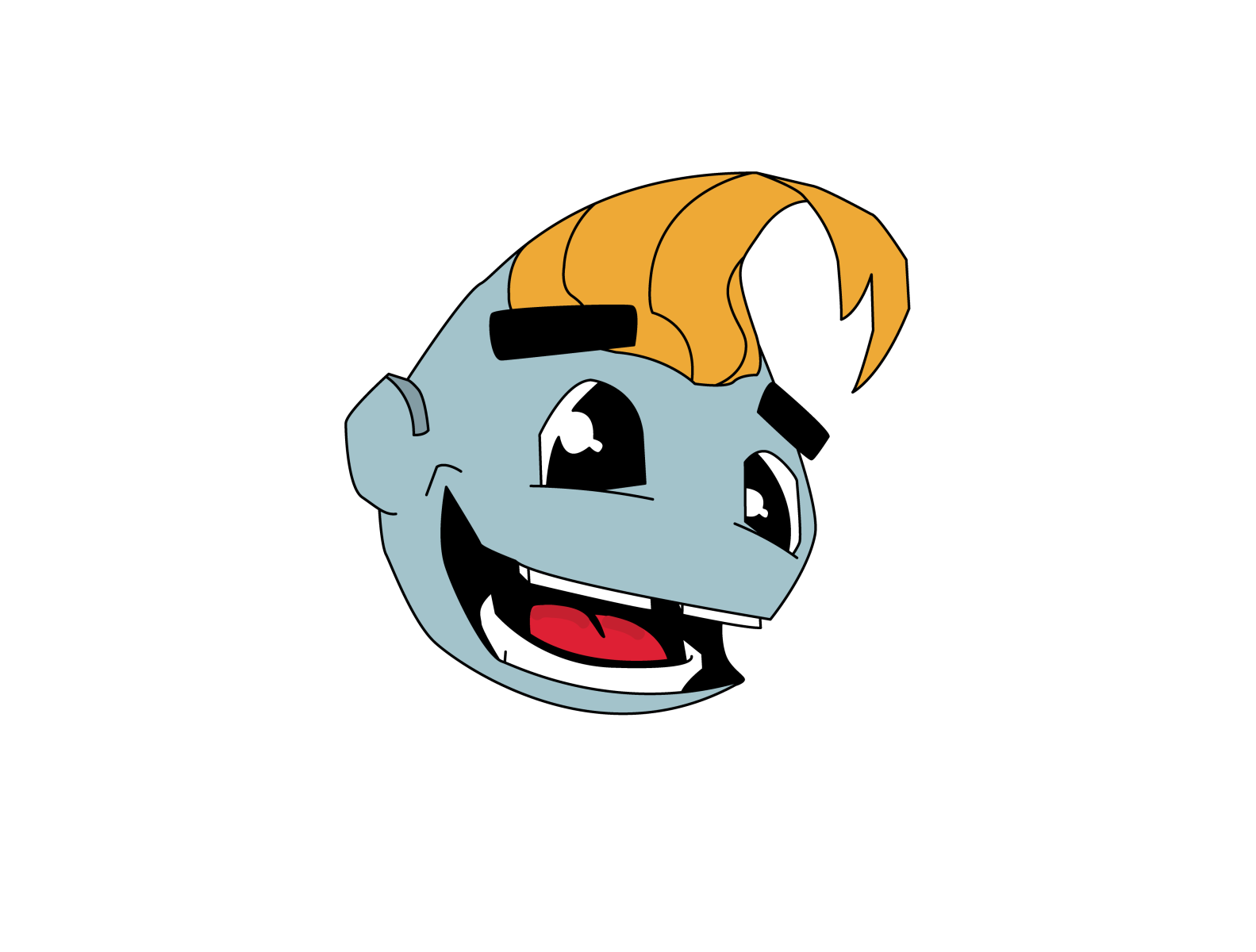 Robo Boy face logo by Nick Poulianitis on Dribbble