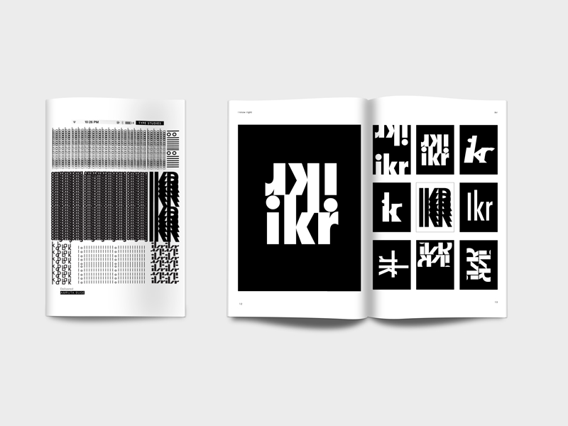 Typographic Mark Making by Amruta Buge on Dribbble