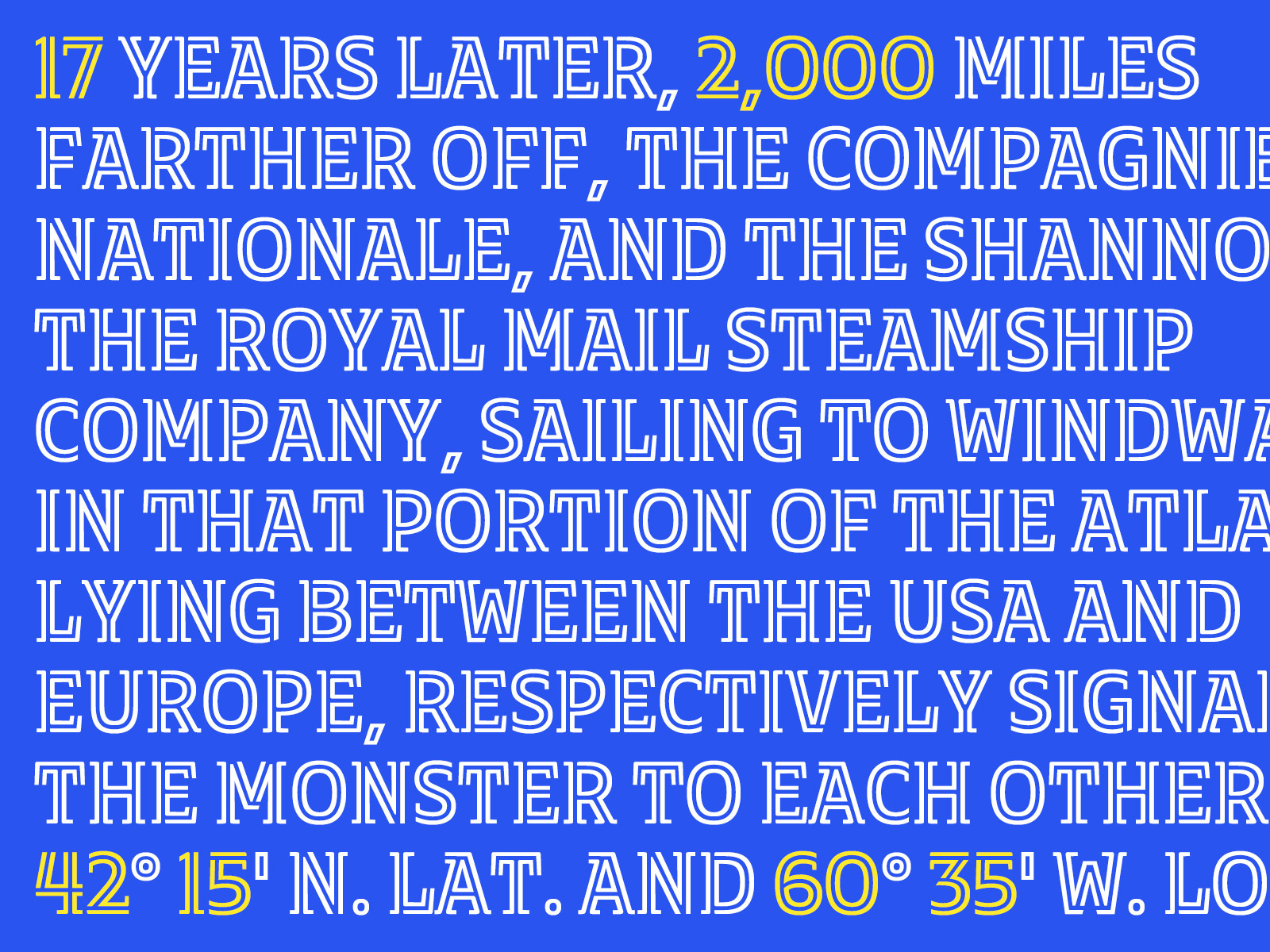 Inline Typeface by Scott Biersack on Dribbble