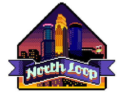 Nighttime in the Northloop by Lovely Creatures on Dribbble