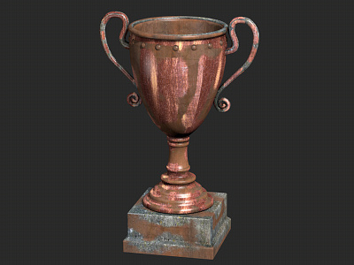 Rusty Cup by Taoteching / C4Dart on Dribbble