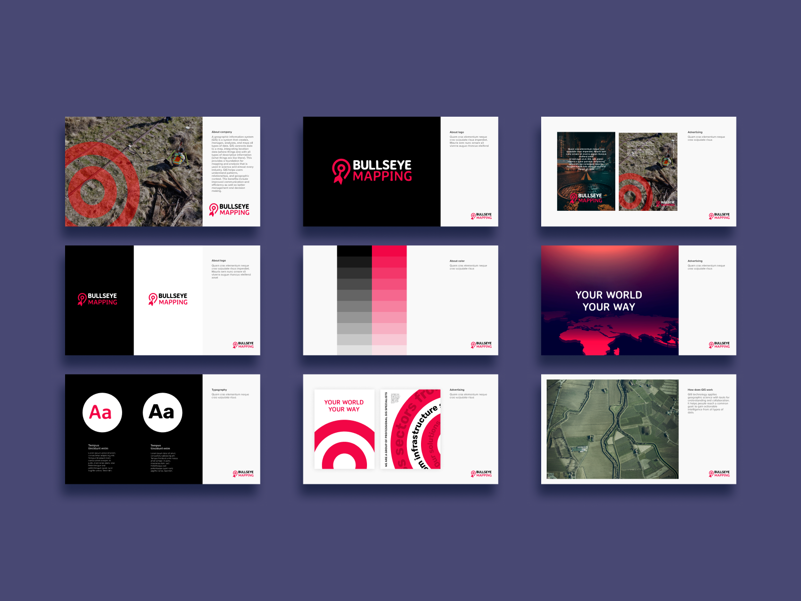 Bullseye branding guideline by Rose for Klever Cookie Agency on Dribbble