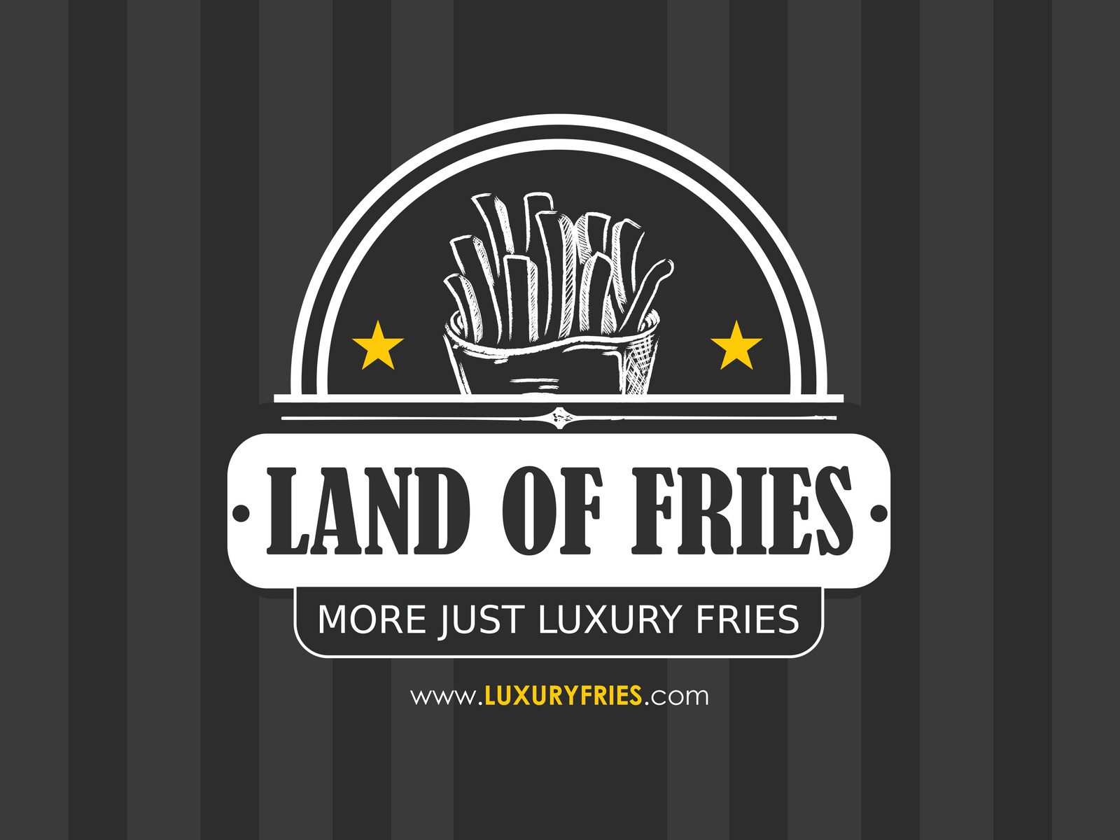 Land Of Fries by Dina Zalt on Dribbble