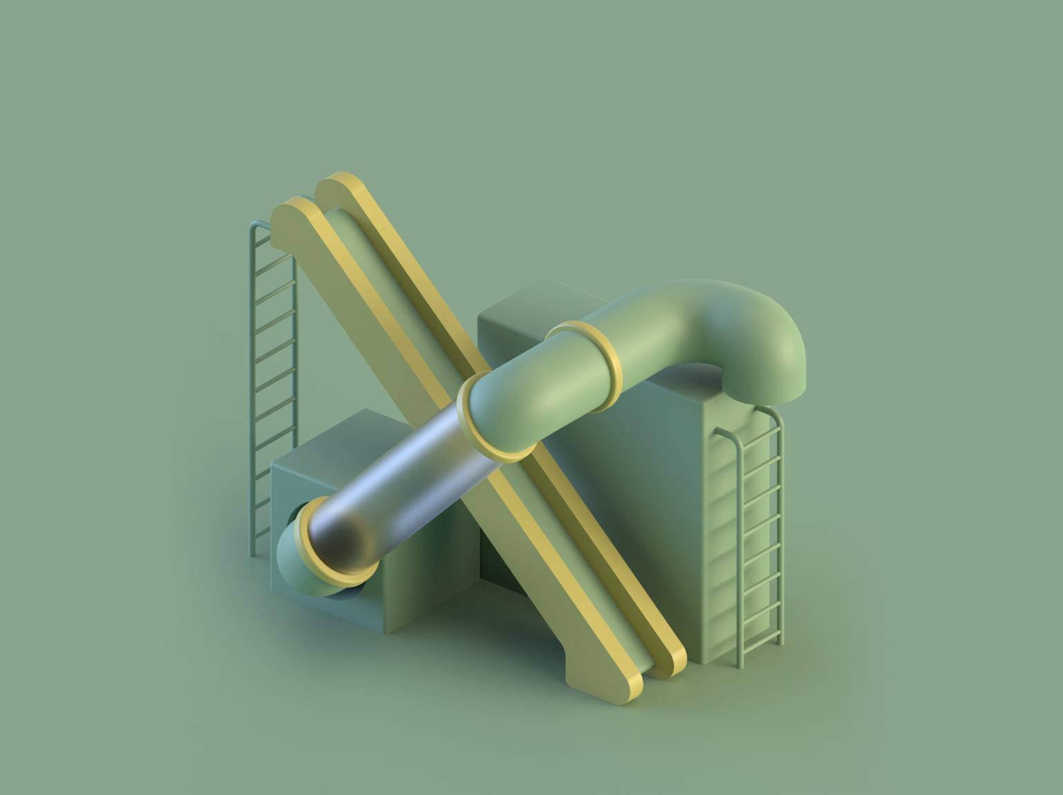 C4D copying practice. by Baogua on Dribbble