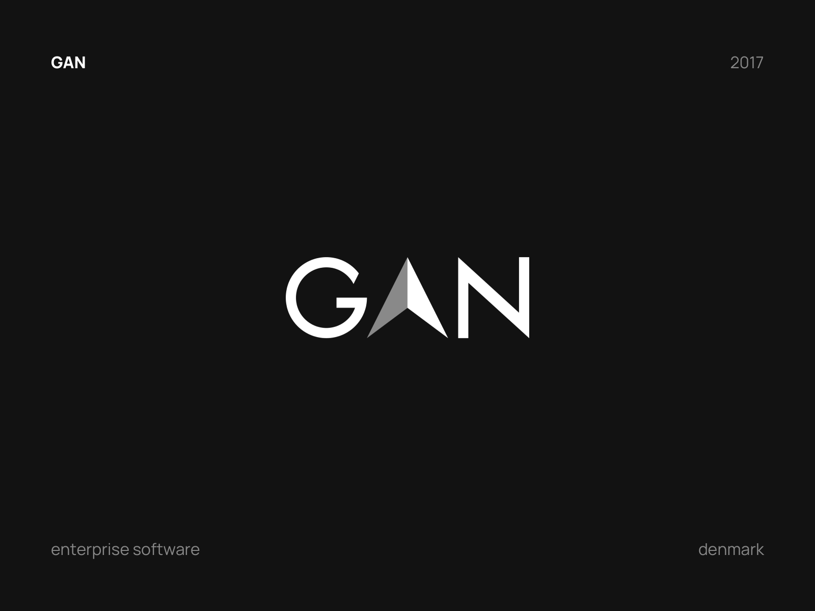 logo → GAN by ramsés cabello on Dribbble