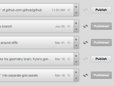 Stars by Kyle Neath on Dribbble