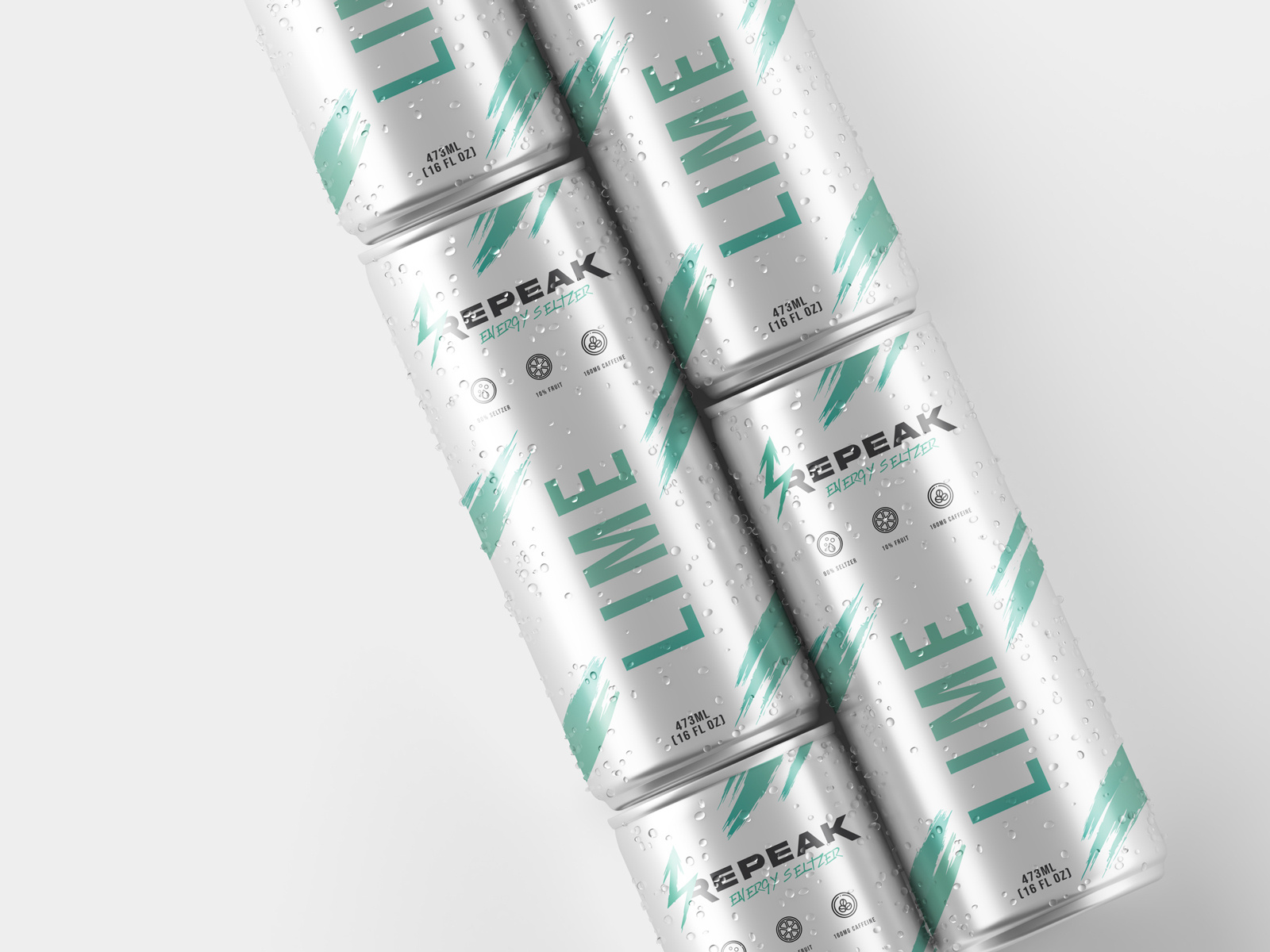 Can Label Design - Repeak Energy Seltzer by Vril Design (Petar Vukovic ...