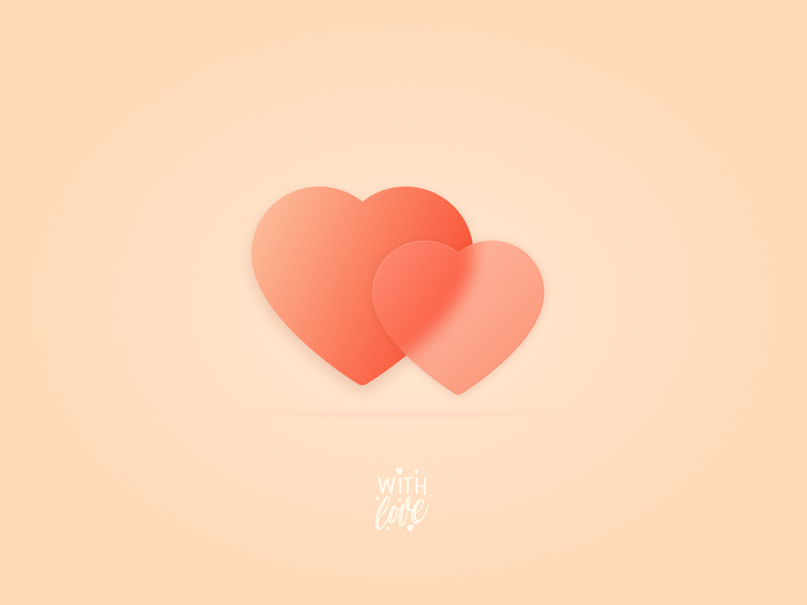 Valentine's Hearts by Diana Vo on Dribbble