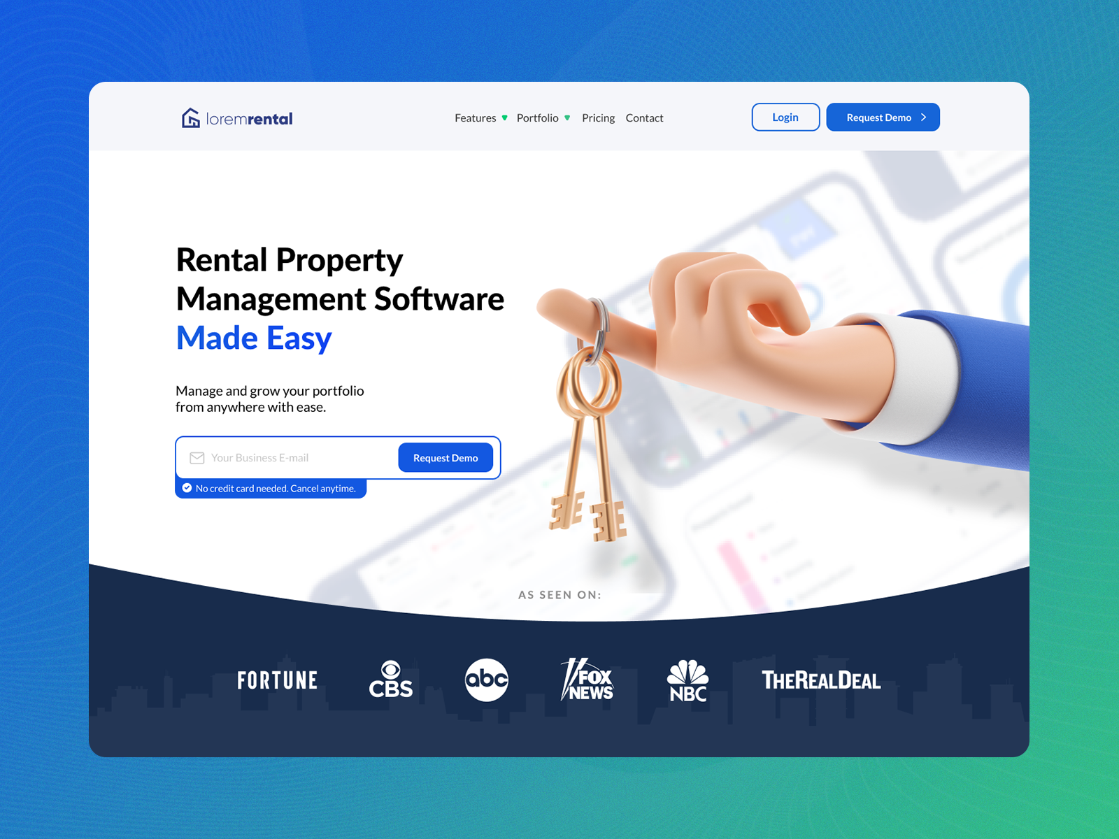 Web Header Design | SaaS by Umut B. Karabulut on Dribbble