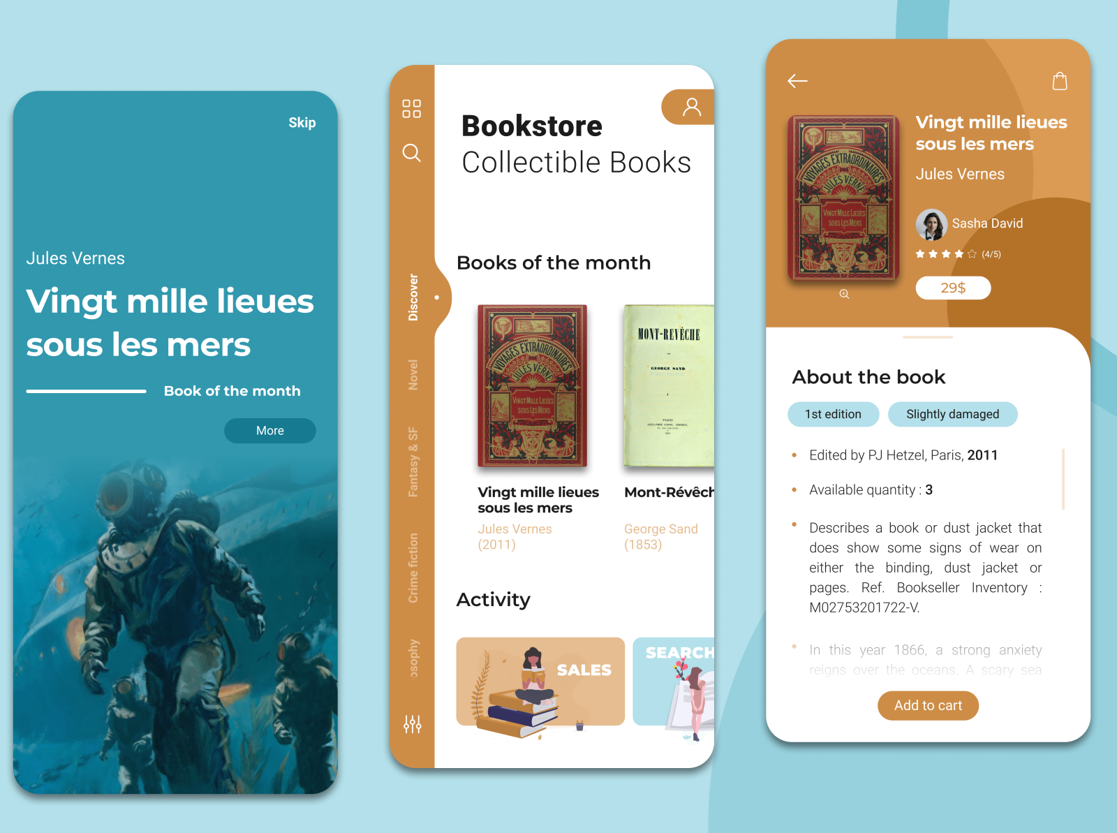 Bookstore App by Alison Danis on Dribbble