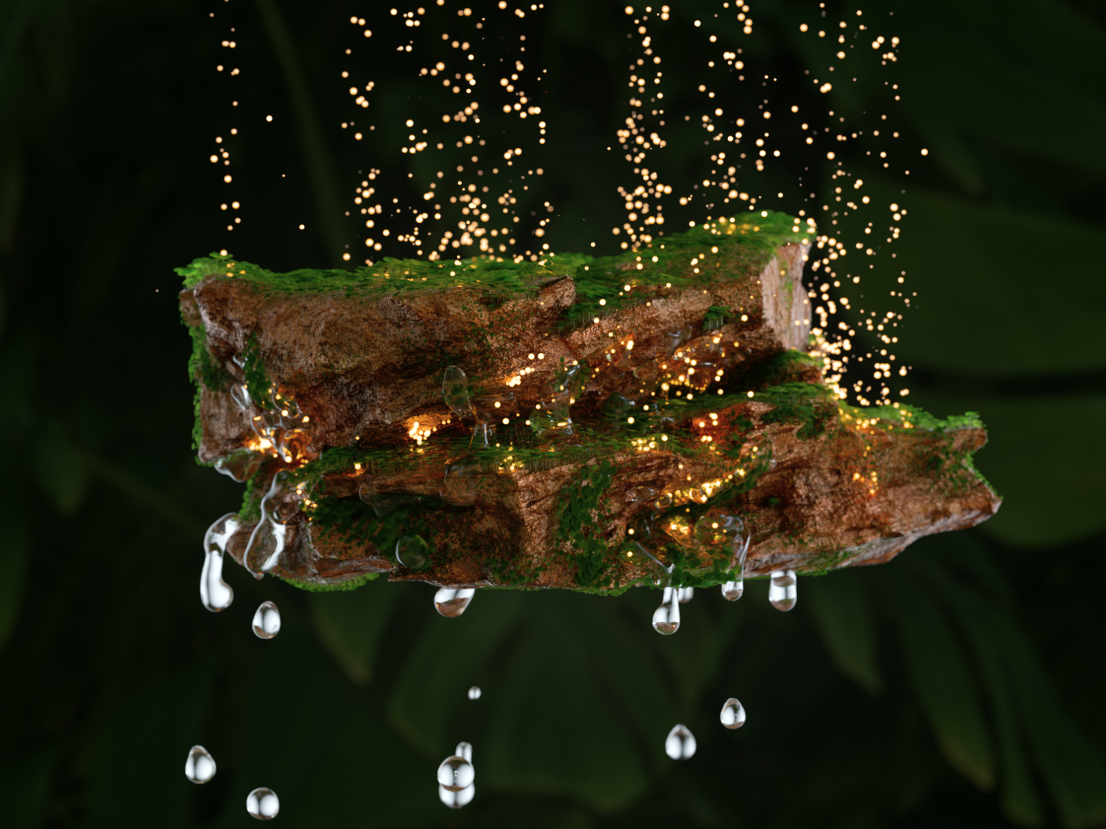 rock simulation by Martin Donel on Dribbble